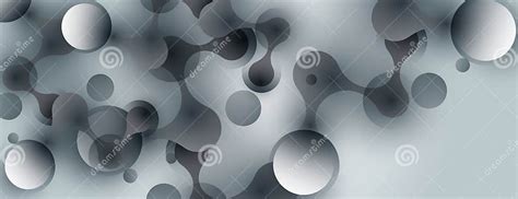 Vector Design Composition Connects Abstract Shapes For Annual Report Stock Vector Illustration