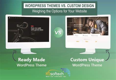 wordpress themes vs custom design weighing the options for your website