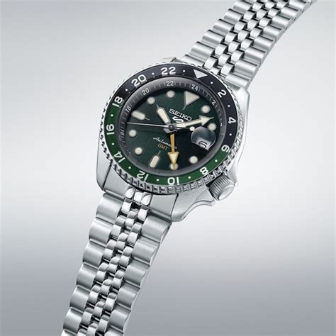 Relógio Seiko 5 Sports Gmt Automático Masculino Ssk035b1 Official Time