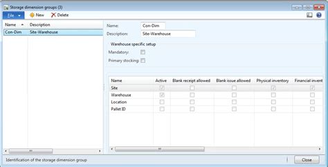 Ax Technical Inventory Dimensions In Microsoft Dynamics Ax 2012
