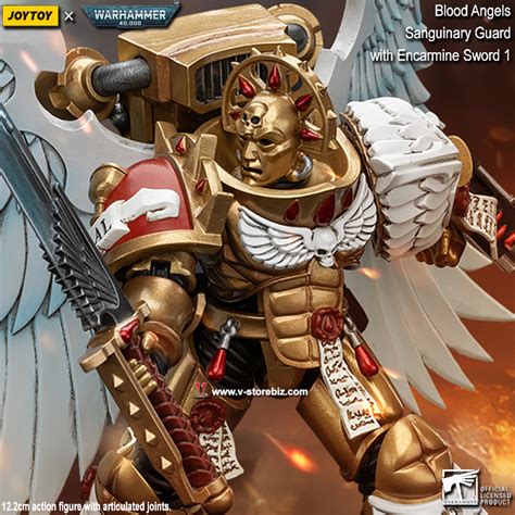 Joytoy Warhammer 40k Blood Angels Sanguinary Guard With Sword 1