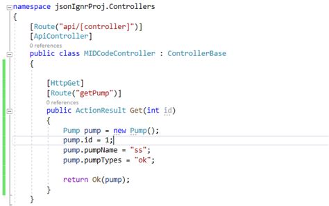 Ignore Class Property In Json Microsoft Technologies Programming