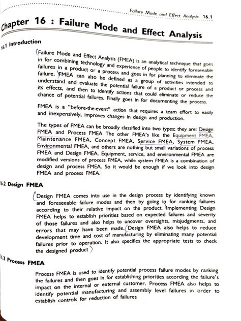 Fmea Pdf Reliability Engineering Systems Science