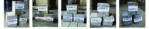 Shows Different Gfrc Specimens Download Scientific Diagram