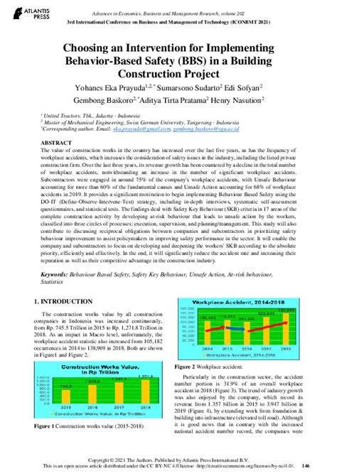 Pdf Choosing An Intervention For Implementing Behavior Based Safety Bbs In A Building