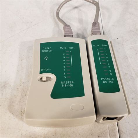 Ns 468 Inland Network Cable Tester For Rj11 And Rj45 Connectors Lab Liquidators Store