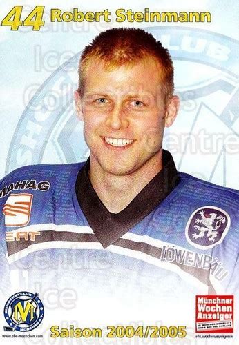 2004 05 German Munchen Ehc Postcards 21 Robert Steinmann Ebay