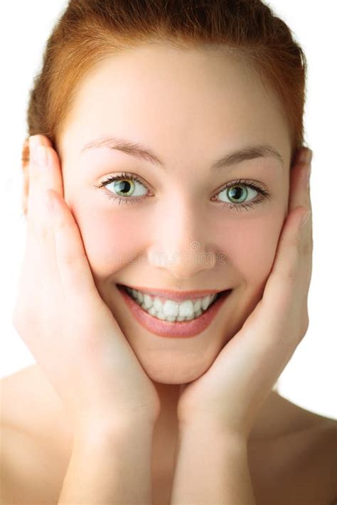 Reizvolle Junge Frau Des Portraits Stockbild Bild Von Karosserie Blick