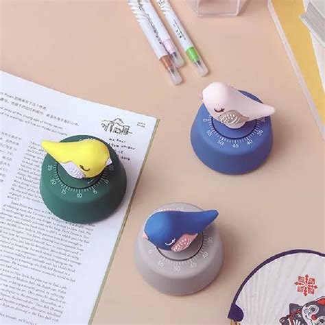 Dropship Bird Timer Reminder Countdown Stopwatch Alarm 60 Minute Kitchen Cooking Learning Timers