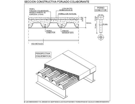 Roof Shade Detail D View CAD Construction Block Layout Autocad File