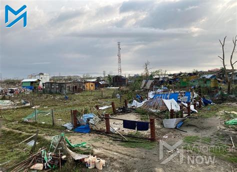 Myanmar Now On Twitter မုန်တိုင်းအပျက်အစီးများကြားက စစ်တွေမြို့