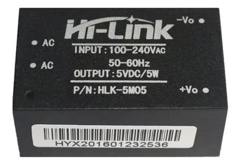 Fuente Aislada Hlk Pm05 Arduino 220 5v 1a En Venta En Guaymallén Mendoza Por Sólo 6 240 00