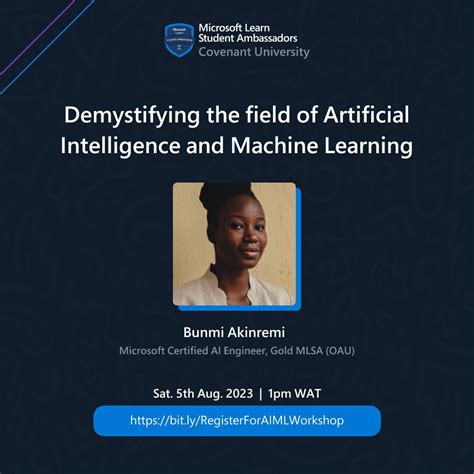 Victor Williams On Linkedin Ai Machinelearning Covenantuniversity Mlsa Microsoftlearn