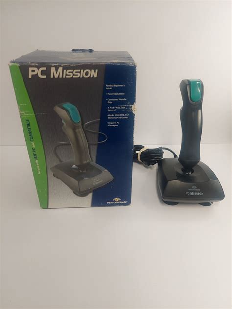 Performance Pc Mission Joystick Controller For Ibm And Pc Tested Retro Madness