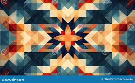 Abstract Geometric Background Illustration Ai Generative Stock Illustration Illustration Of