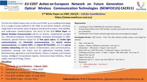 Prof Zabih Ghassemlooy On Linkedin Owc Vlc Fso Occ