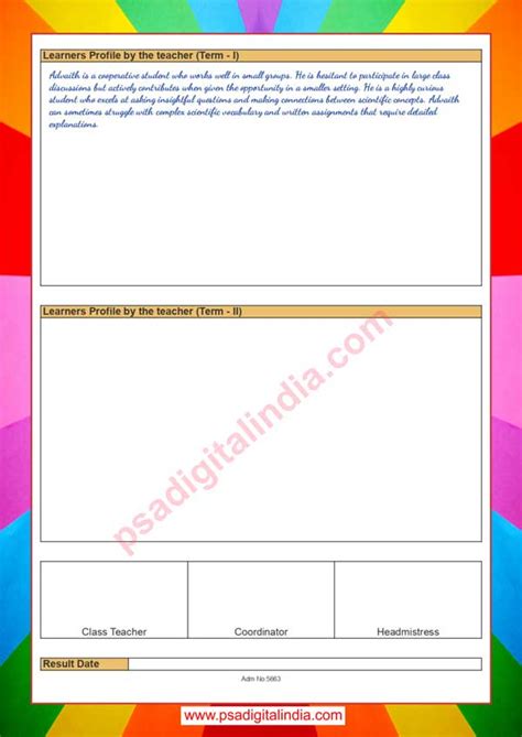 Holistic Progress Card Software Holistic Progress Card Software 2025 26 Cbse Report Card