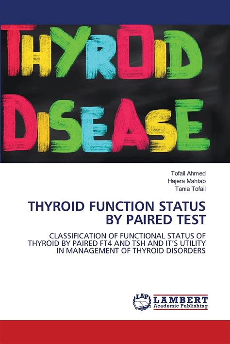 Buy Thyroid Function Status By Paired Test Classification Of