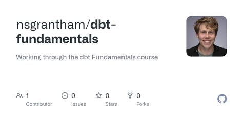 github nsgrantham dbt fundamentals working through the dbt