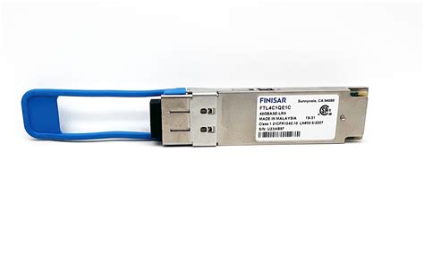 New G QSFP LR Fiber Optics Transceiver Finisar FTL C QE C Nm UP To Km GBASE LR Gb