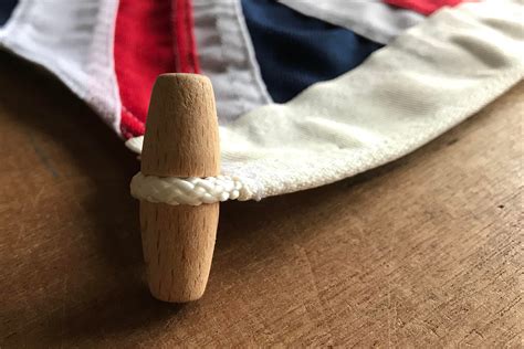 How To Attach A Flag With Rope And Toggle At Nina Roberts Blog