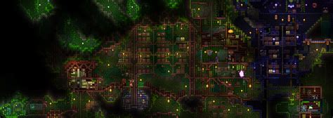 My Main Base In The Underground Jungle In Progress Rterraria