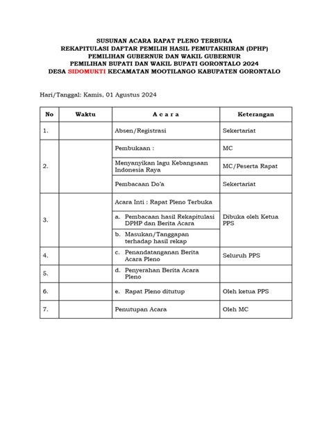 Perangkat Pleno Dphp Pdf