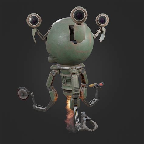 Artstation Mr Handy Fallout