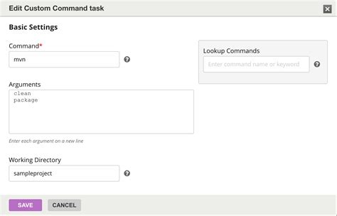 Maven Gocd Pipeline Linking To Git Repository To Generate Artifact