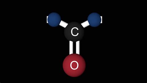 Formaldehyde Molecule Structure Molecular Structure Stock Footage Video 100 Royalty Free