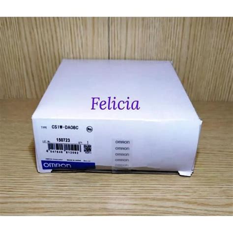 Jual Omron Plc Analog Output Modul Cs1w Da08c Tghsti921 Ayo Order Shopee Indonesia