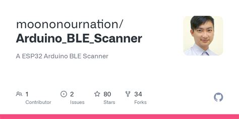 Github Moononournationarduinoblescanner A Esp32 Arduino Ble Scanner