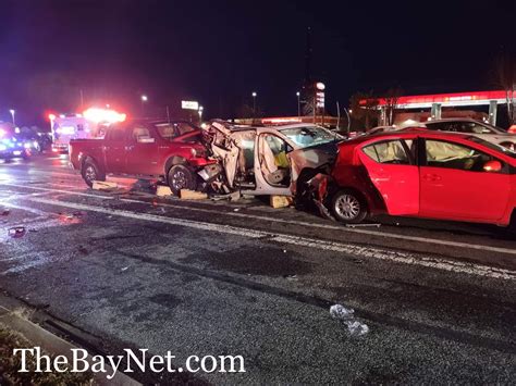Two Patients Flown Out Following Multi Vehicle Crash On Three Notch