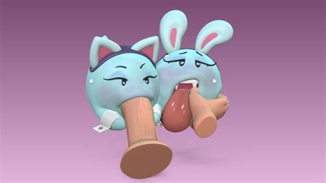 Rule 34 3d Artwork Accessory Bedroom Eyes Big Penis Blush Bodily