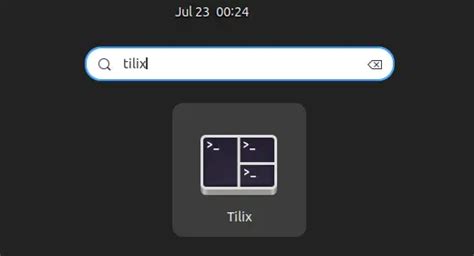Install Tilix Terminal Emulator 1 9 5 In Ubuntu 22 04 Via PPA