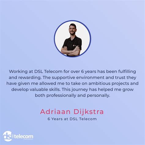 dsl telecom on linkedin dsltelecom dsltelecomcareers teamtestimonial