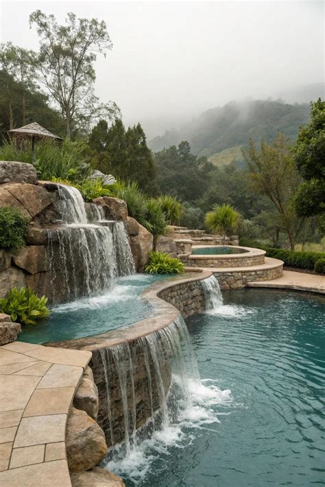 15 Stunning Pool Waterfall Ideas To Transform Your Backyard