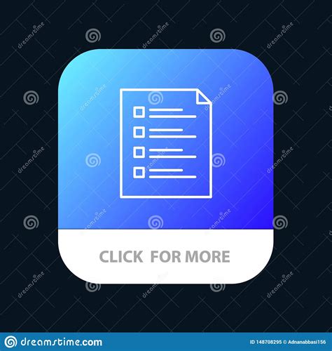 Checklist Check File List Page Task Testing Mobile App Button