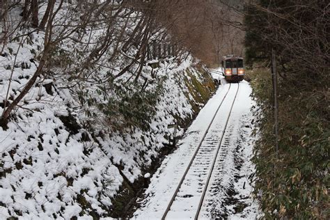 芸備線2024冬ー2 分水嶺へ GANREF