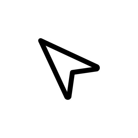 Cursor Icon Vector Design Templates Vector Art At Vecteezy
