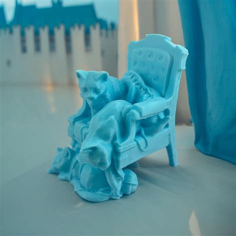 Stl File Cats On Chair 🪑 ・3d Printable Design To Download・cults