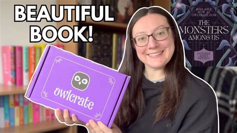 Owlcrate Adult Unboxing October 2023 The Monsters Among Us Youtube