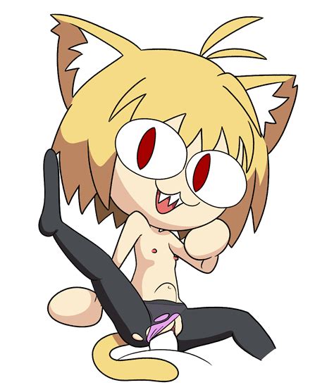 Neco Arc Tsukihime Highres Girl Blonde Hair Loli Nipples