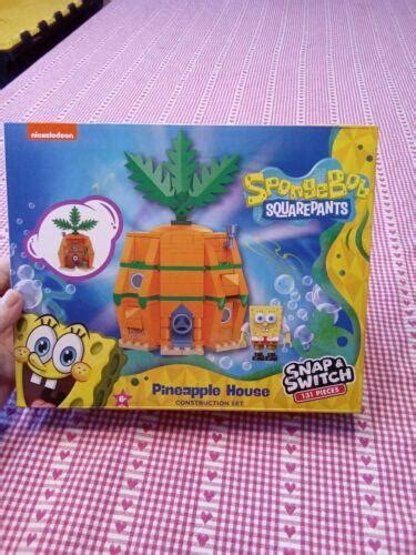 New Snap And Switch Spongebob Squarepants Pineapple House 131 Pieces 3918157516