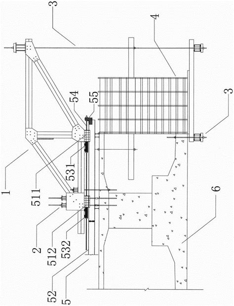 一种连续行走的双层翼缘板箱型混凝土结构施工挂篮及其施工方法与流程