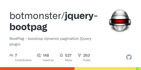 Github Botmonsterjquery Bootpag Bootpag Boostrap Dynamic Pagination Jquery Plugin