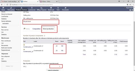 dolibarr factory module not working with serial numbers · issue 9206