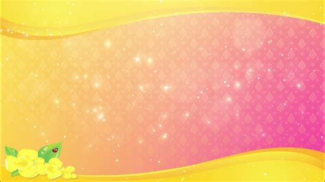 วีดีโอแบคกราวพื้นหลังลายไทย เคลื่อนไหว สีอ่อน สพฐ 4k Youtube