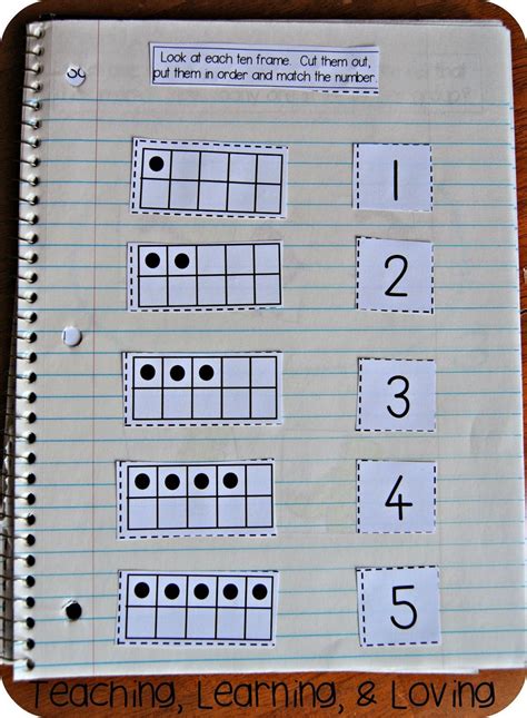 Teaching Learning And Loving Interactive Math Journals For Pre K