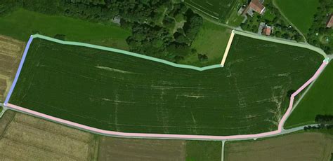 Javascript Algorithm To Decompose Polygons Into Linestrings Headlands From Plots Stack